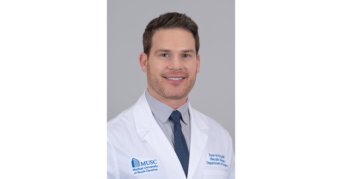 Ryan William King, M.D. Vascular Surgery in Charleston, SC
